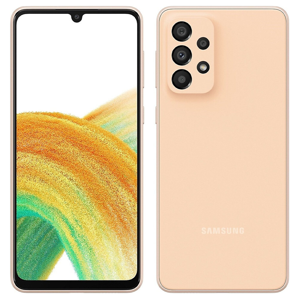 Samsung Galaxy A33 5G orange 128 go 6 go ram double sim assez bon état ...